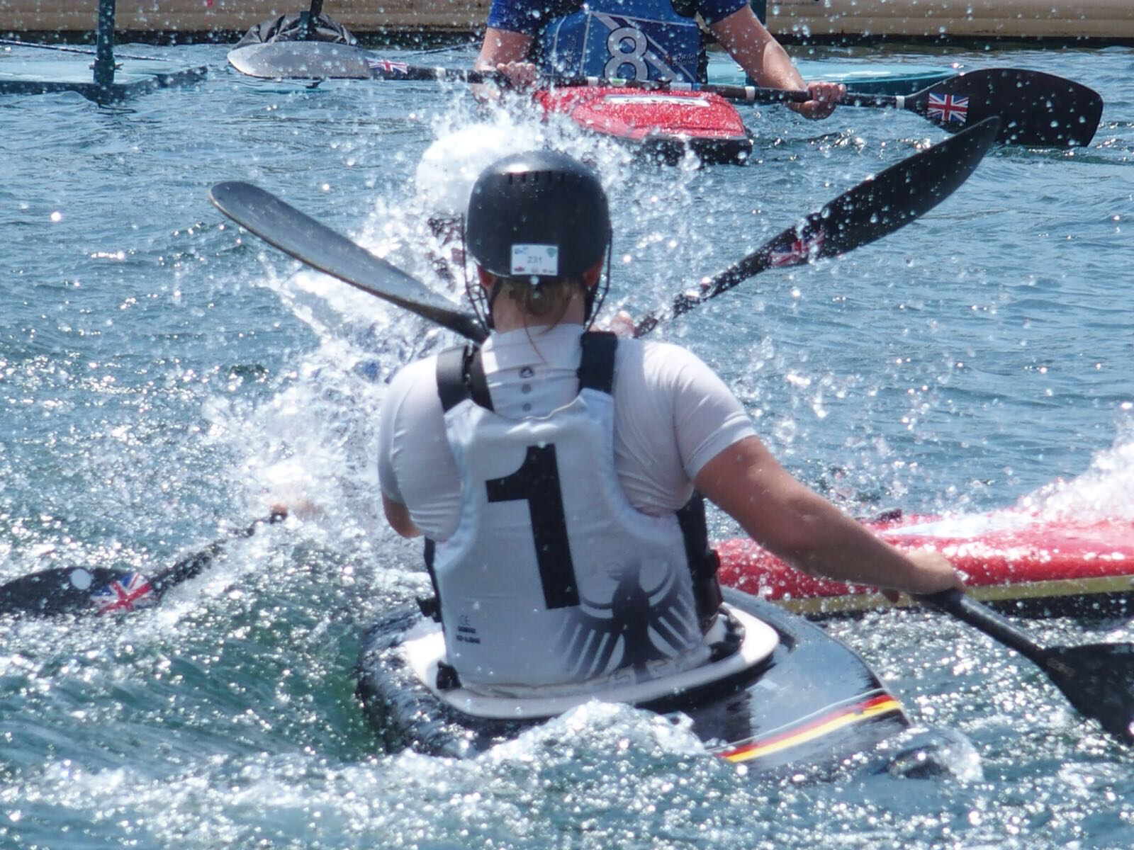 Internationale Kanu-Polo Elite bei der Vortex Kayaks Rhein-Ruhr-Trophy ...